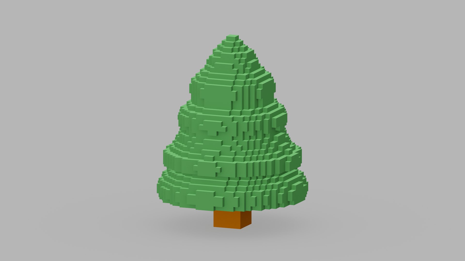 3D Voxel Tree Model - TurboSquid 1892771
