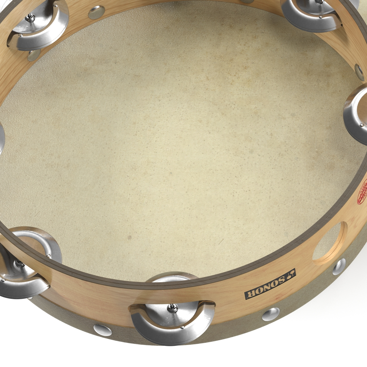 3d orchestral tambourine