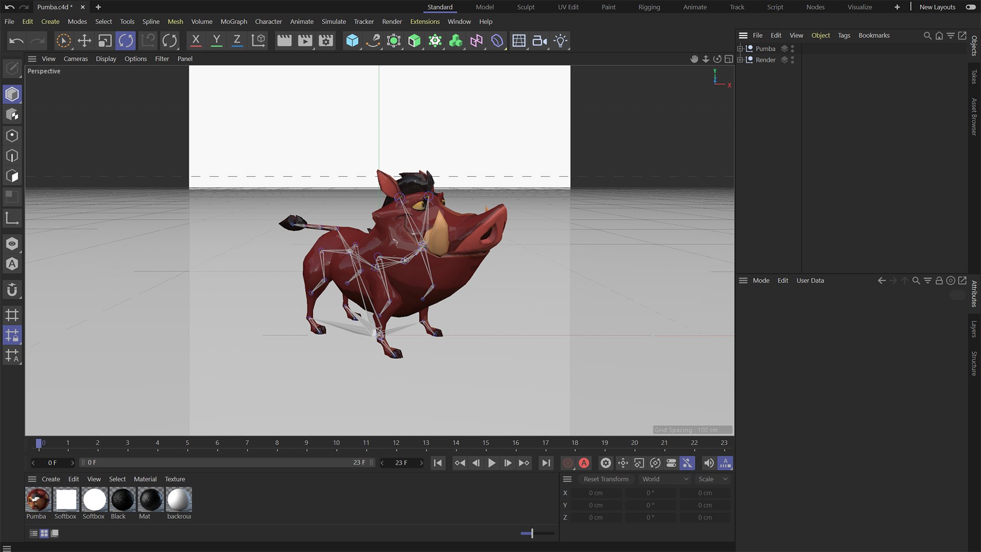 Pumbaa 3D - TurboSquid 2388197
