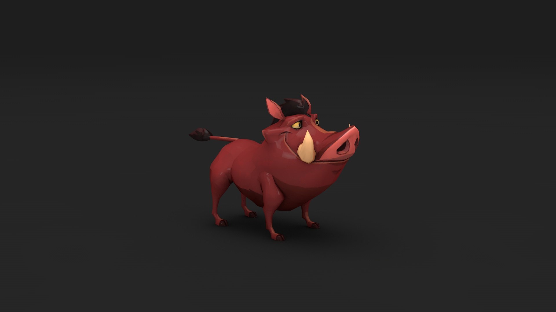 Pumbaa 3D - TurboSquid 2388197