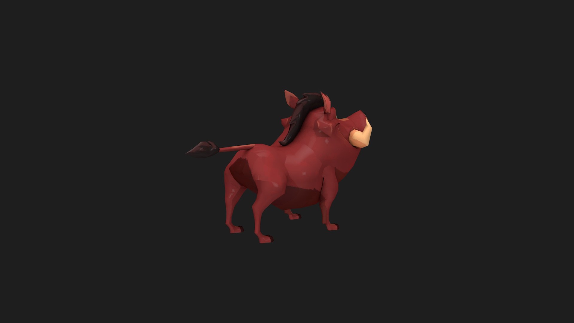 Pumbaa 3D - TurboSquid 2388197