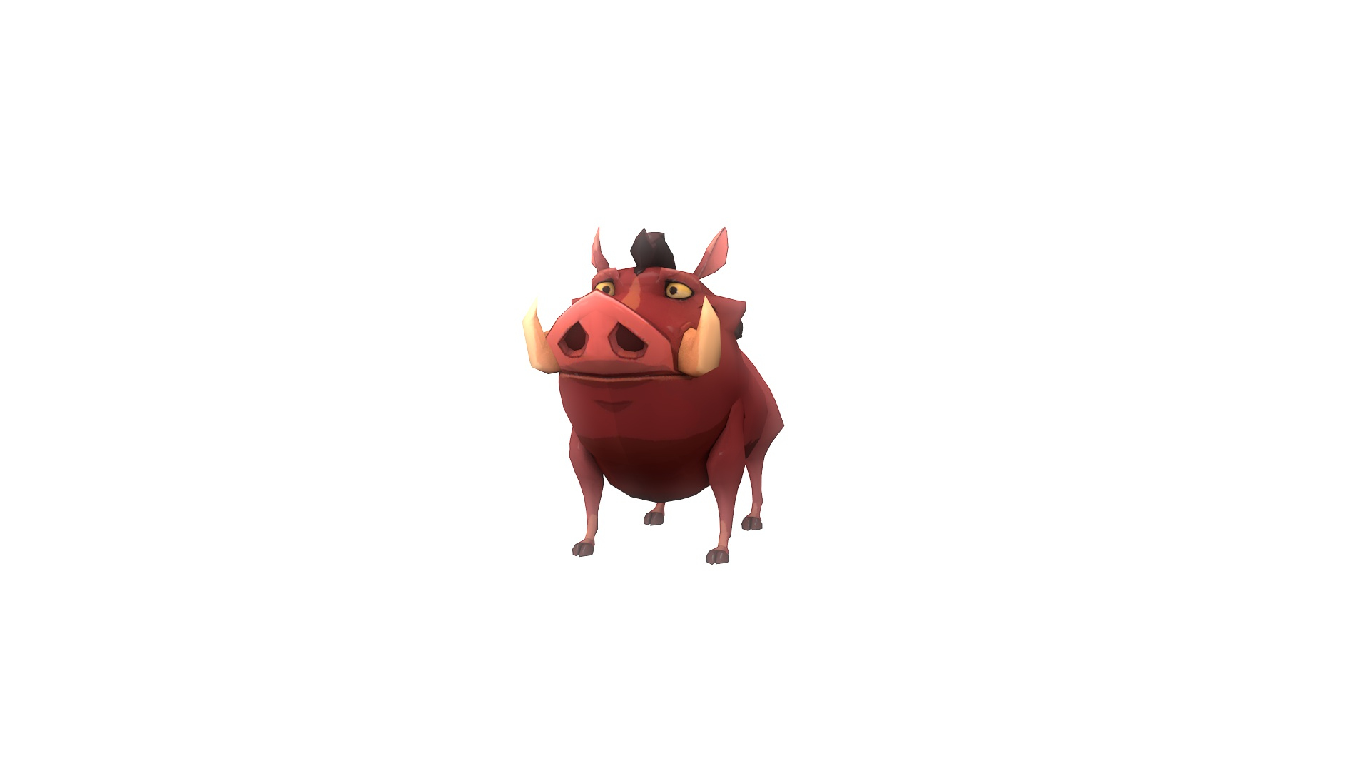 Pumbaa 3D - TurboSquid 2388197