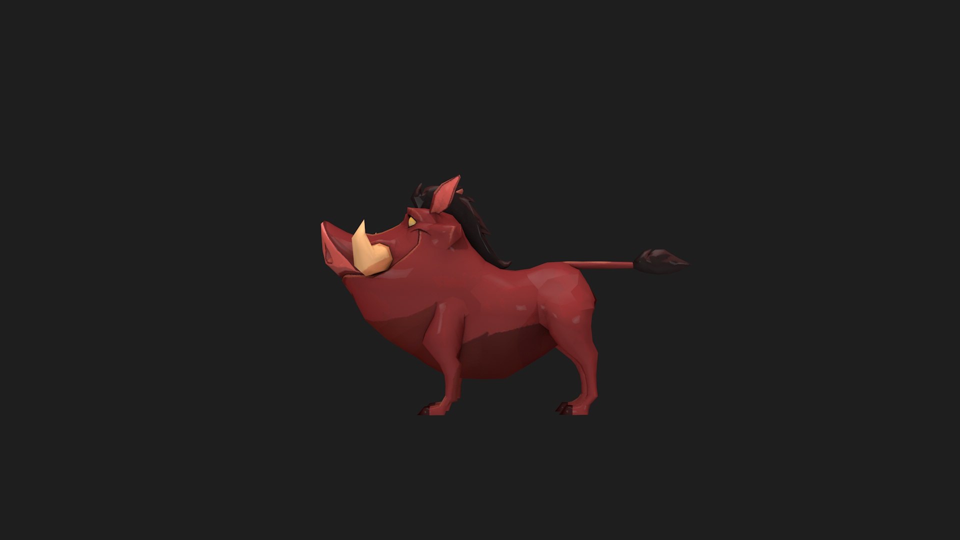 Pumbaa 3D - TurboSquid 2388197
