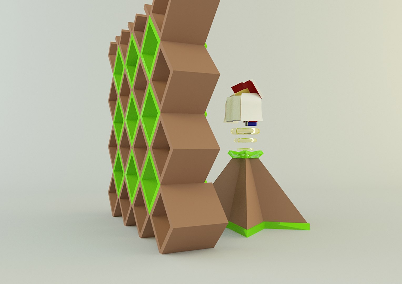 Metaverse librarian Low-poly model - TurboSquid 2064250