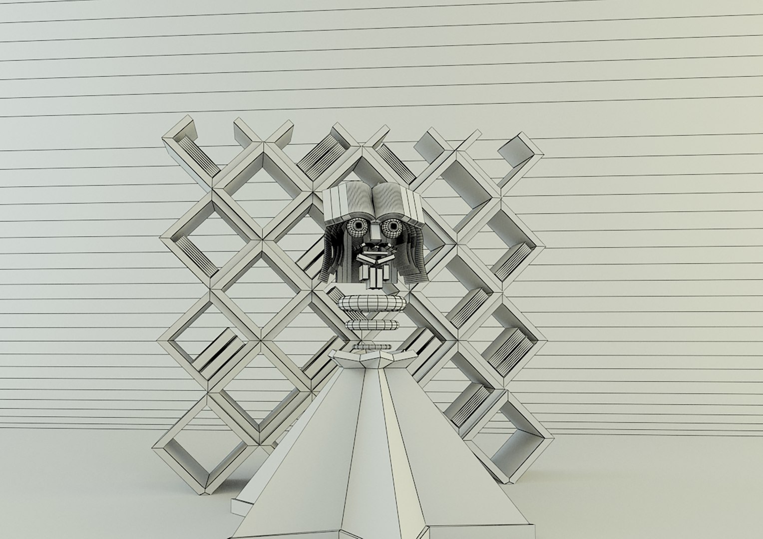 Metaverse librarian Low-poly model - TurboSquid 2064250