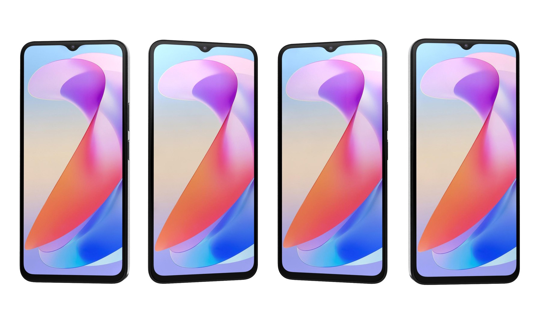 Honor X6a All Colors 3D - TurboSquid 2111246