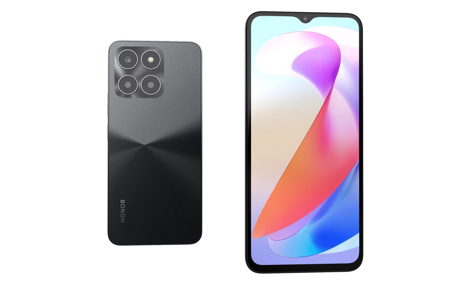 Honor X6a All Colors 3D - TurboSquid 2111246