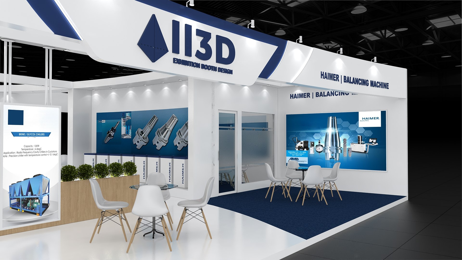 3D Exhibition Stand Stall Four Side Open 12X13 - TurboSquid 2163212