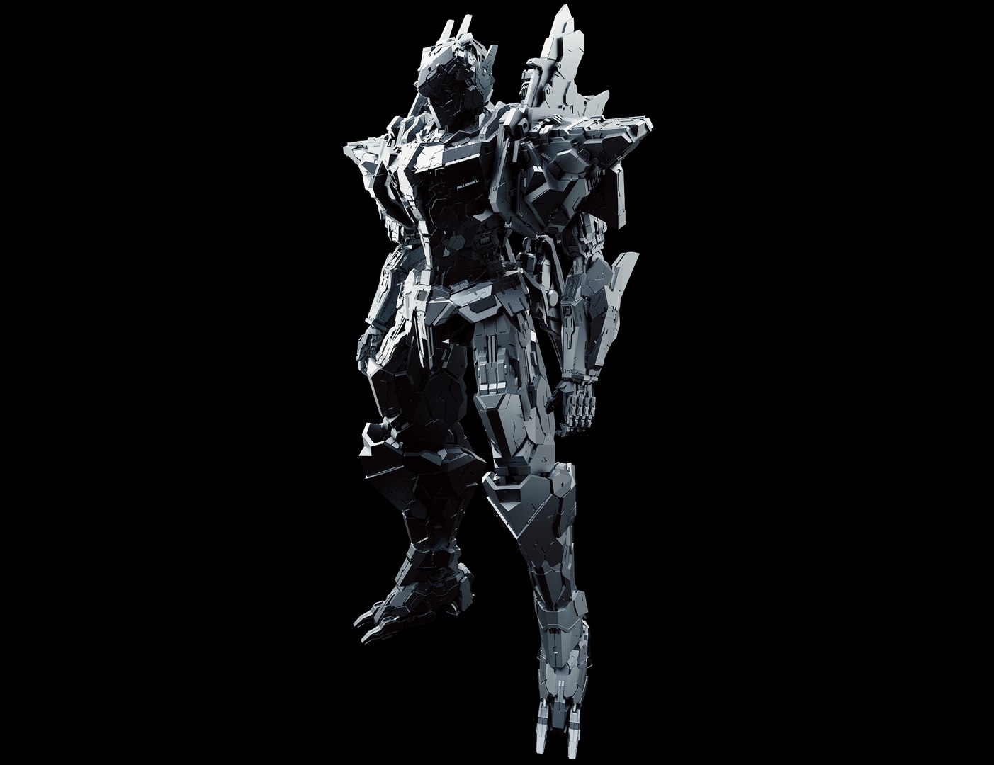 BATTLE MECH HYPERION 3D model - TurboSquid 1958110