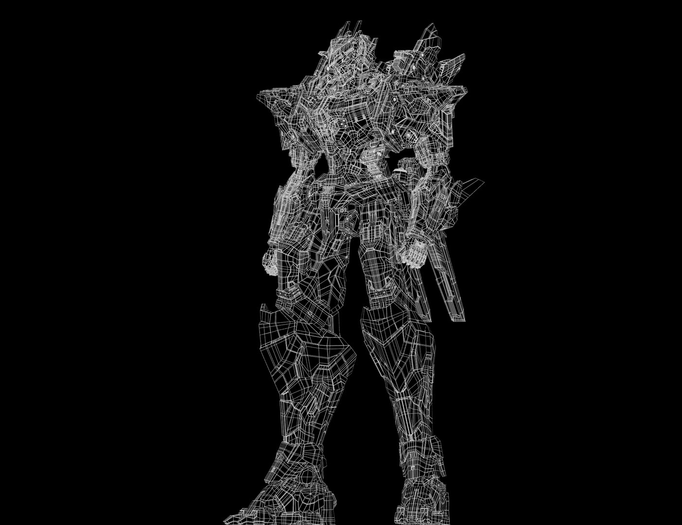BATTLE MECH HYPERION 3D model - TurboSquid 1958110