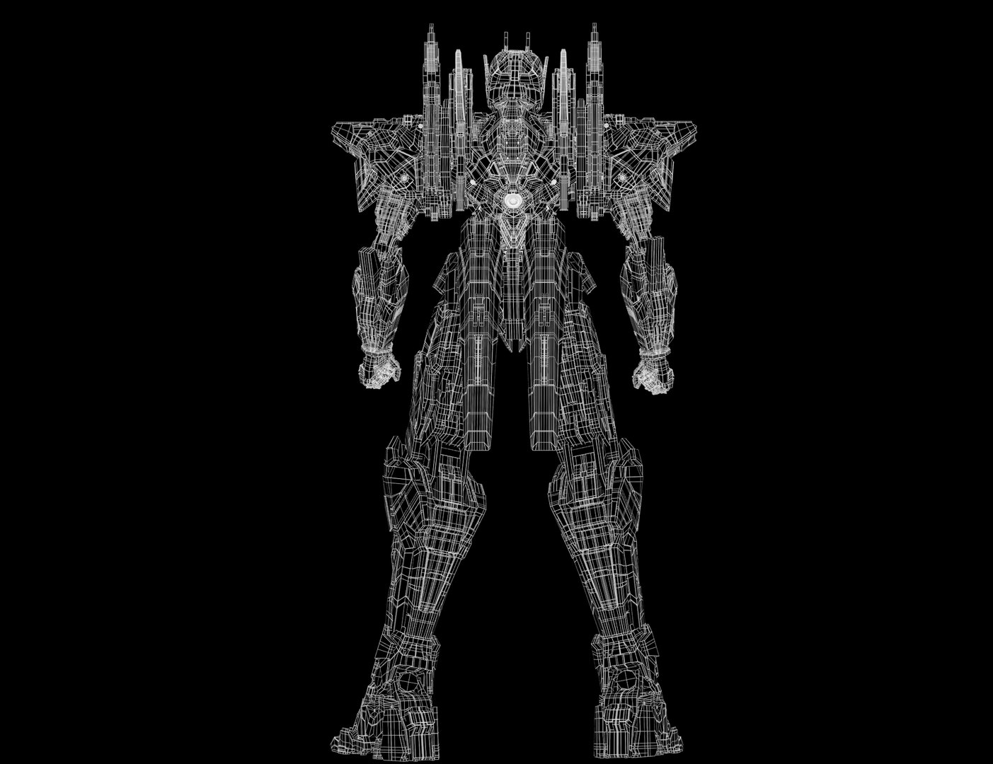 BATTLE MECH HYPERION 3D Model - TurboSquid 1958110