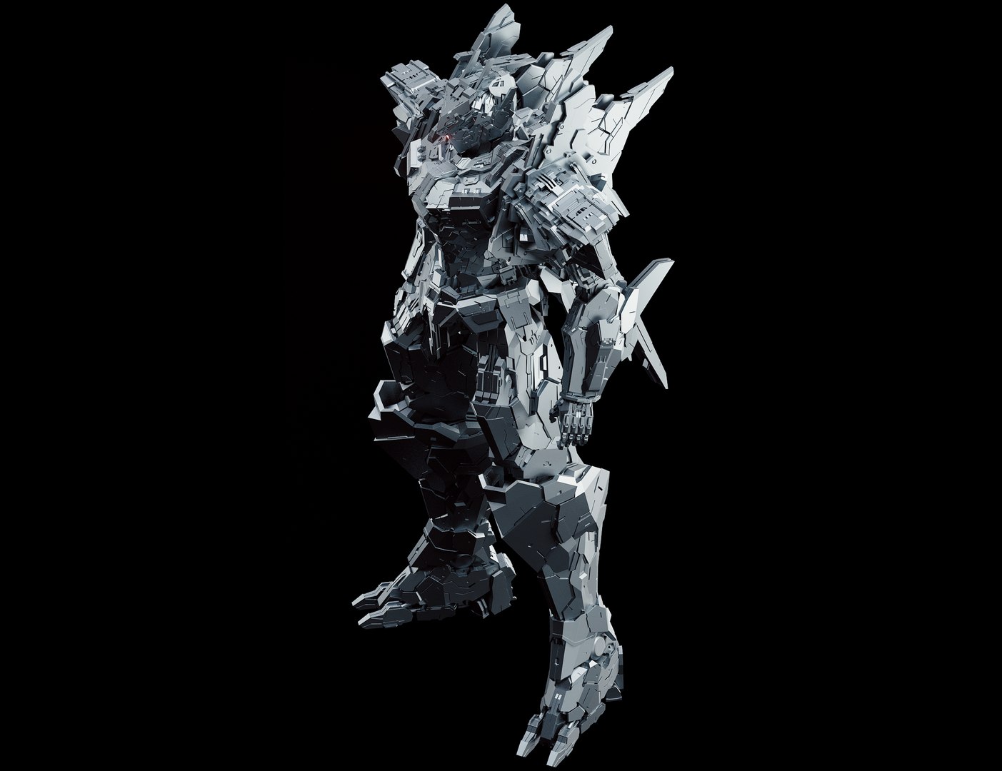 BATTLE MECH HYPERION 3D Model - TurboSquid 1958110
