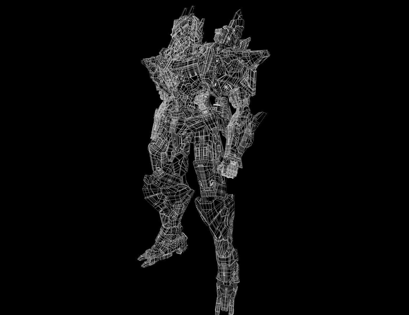 BATTLE MECH HYPERION 3D Model - TurboSquid 1958110