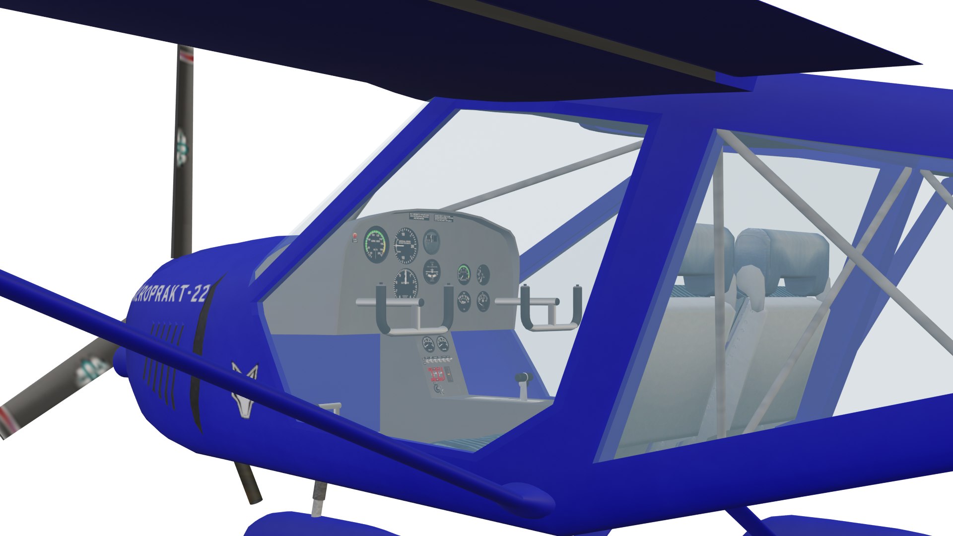 Aeroprakt A22 Foxbat 3D Model - TurboSquid 2341306