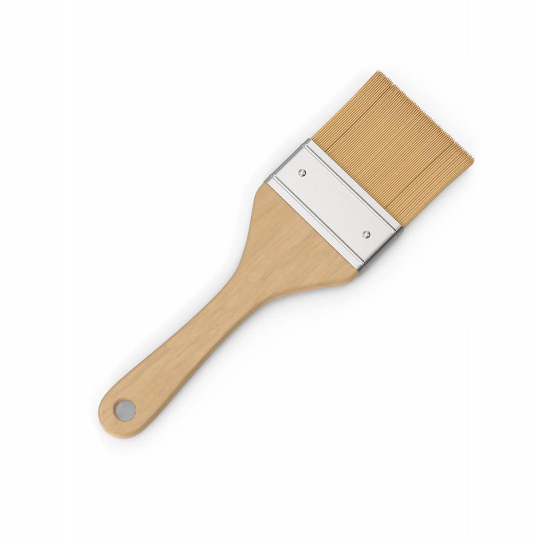 3D Paint Brush Model - TurboSquid 2162239