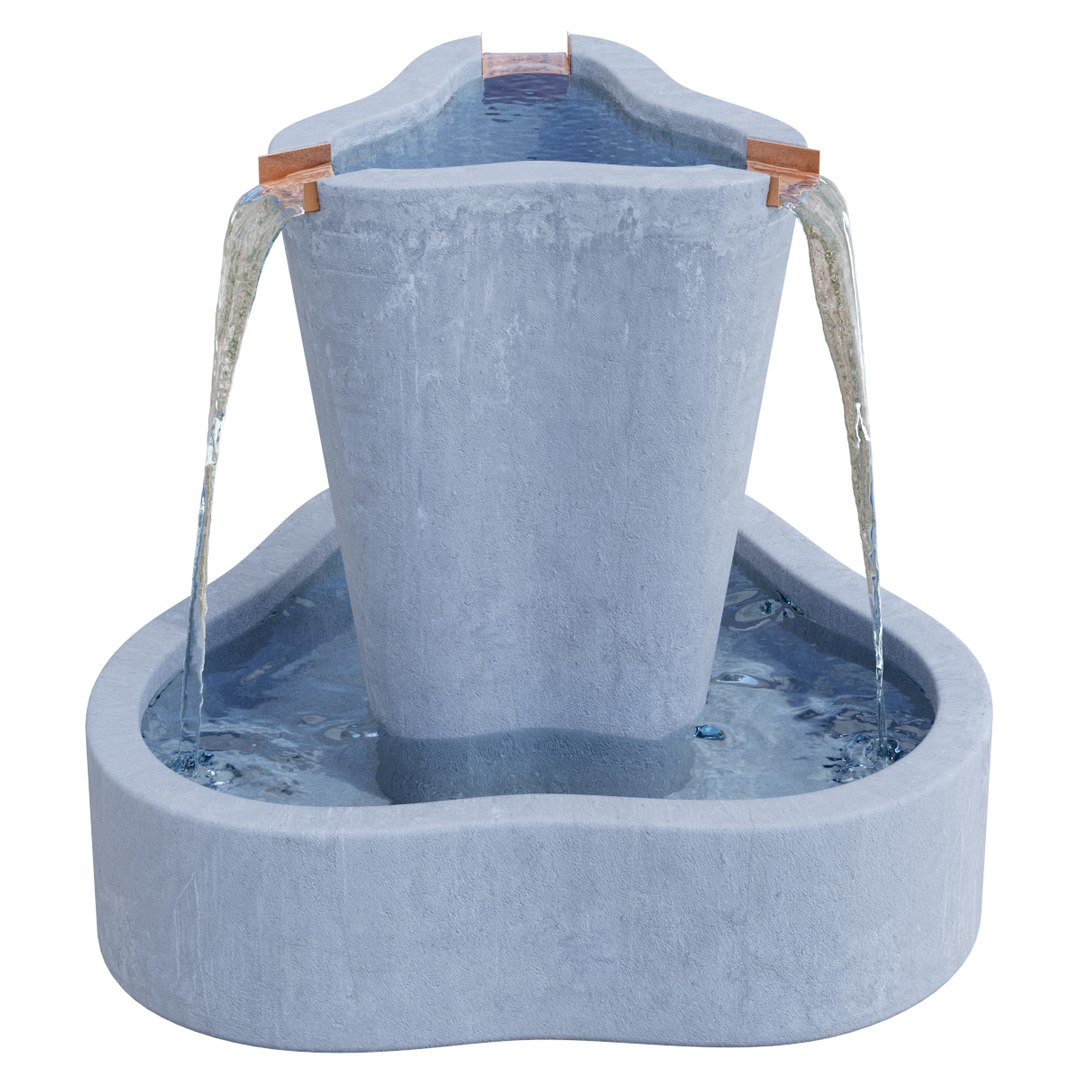 3D Model Campania - LC2 Fountain - TurboSquid 1900489