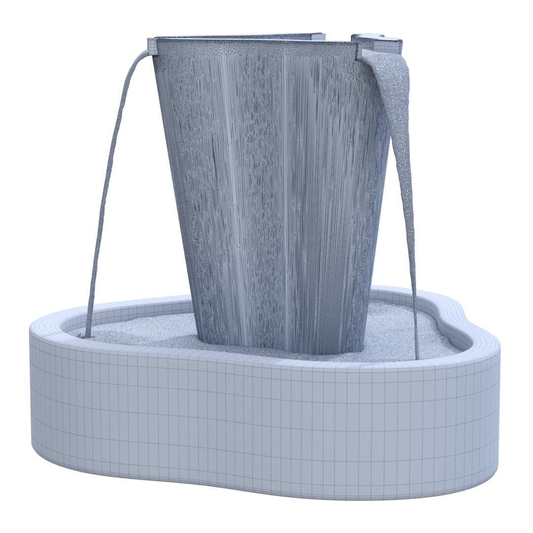 3D Model Campania - LC2 Fountain - TurboSquid 1900489