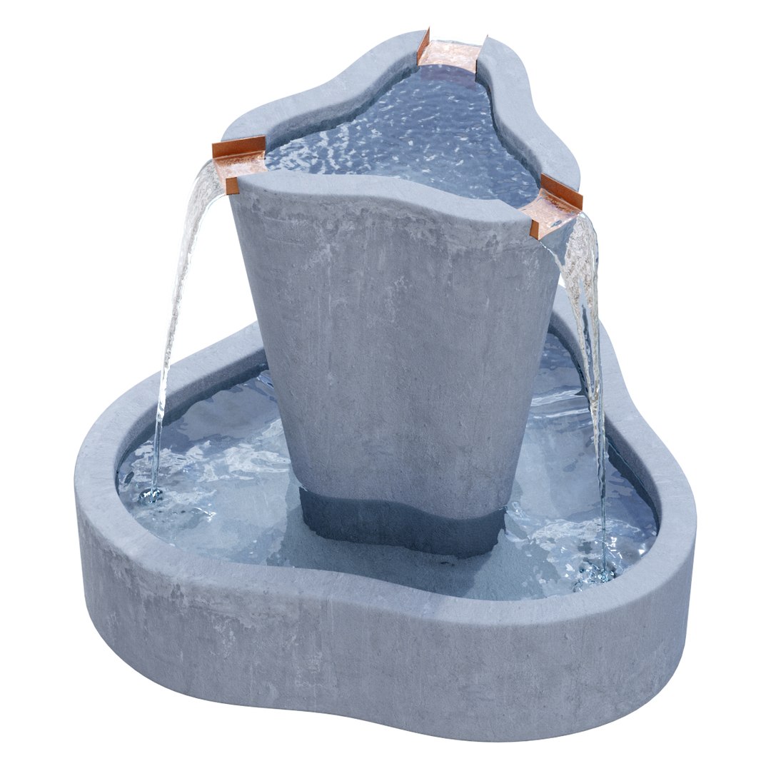 3D Model Campania - LC2 Fountain - TurboSquid 1900489