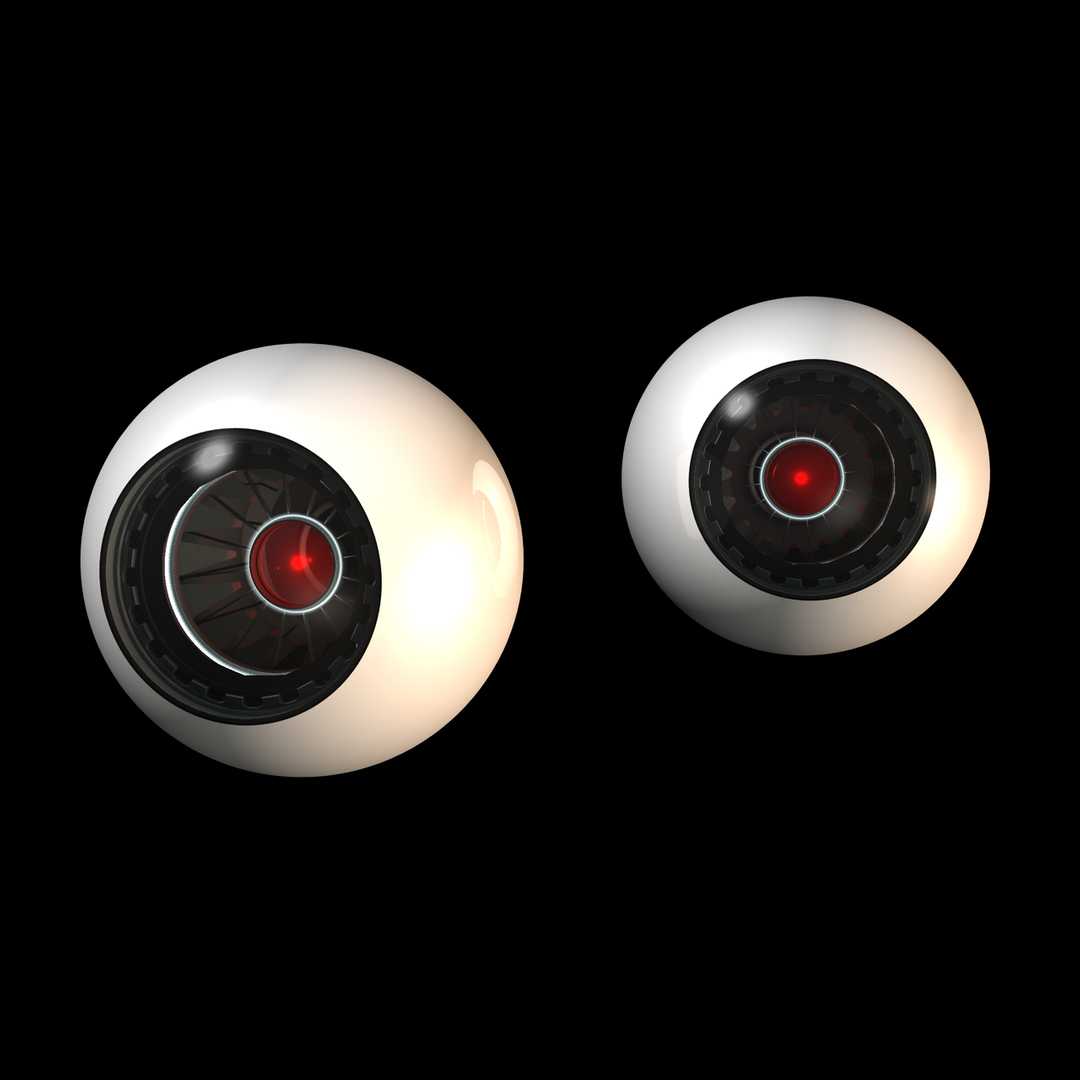 3d xpresso robotic eyes