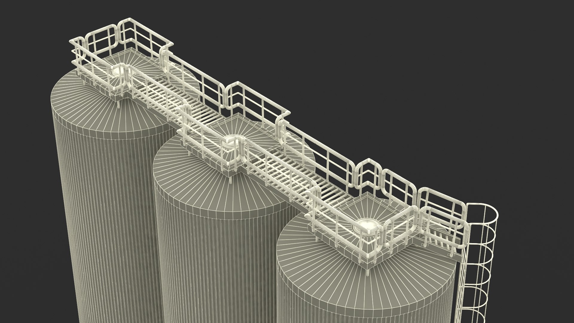 Industrial Fermentation System 3D - TurboSquid 2328311
