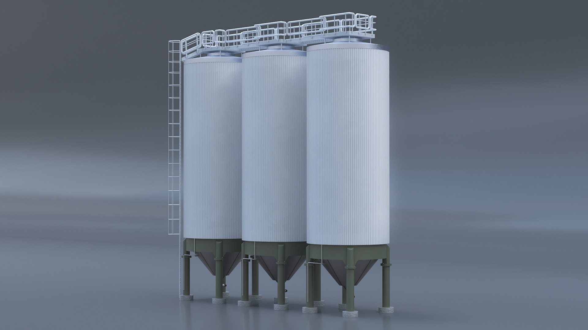 Industrial Fermentation System 3D - TurboSquid 2328311