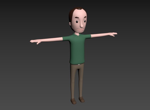Man character 3D model - TurboSquid 1613873