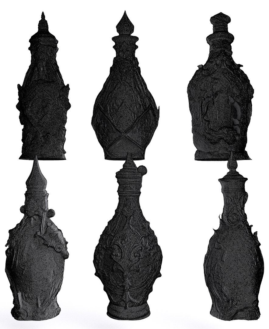 Magic Vase Pack Model - TurboSquid 2174650