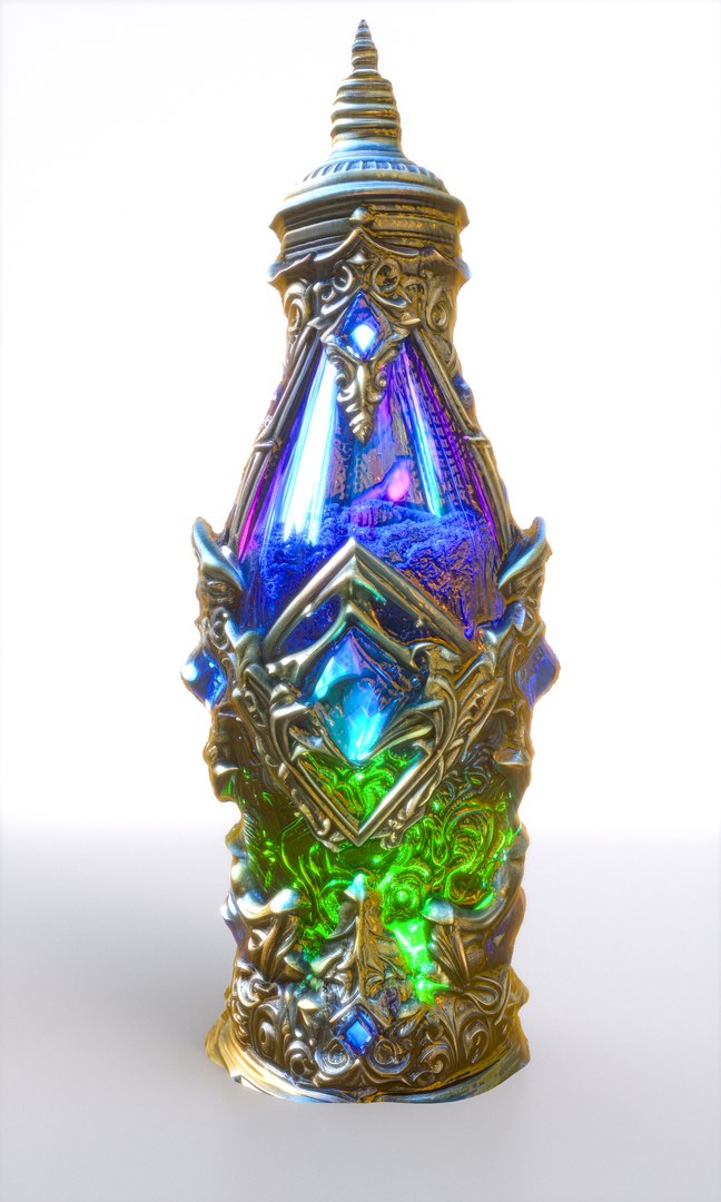 Magic Vase Pack Model - TurboSquid 2174650