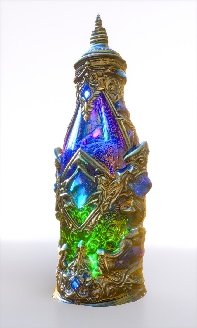 Magic Vase Pack Model - TurboSquid 2174650