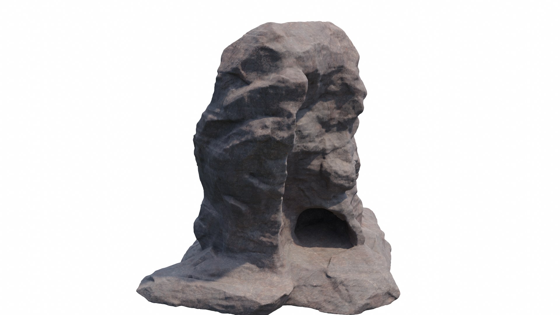 3D Cave Rock Model - TurboSquid 2152194