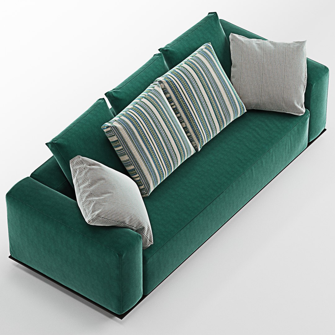 BeB Italia Sofa Hybrid 3D Model - TurboSquid 1727895