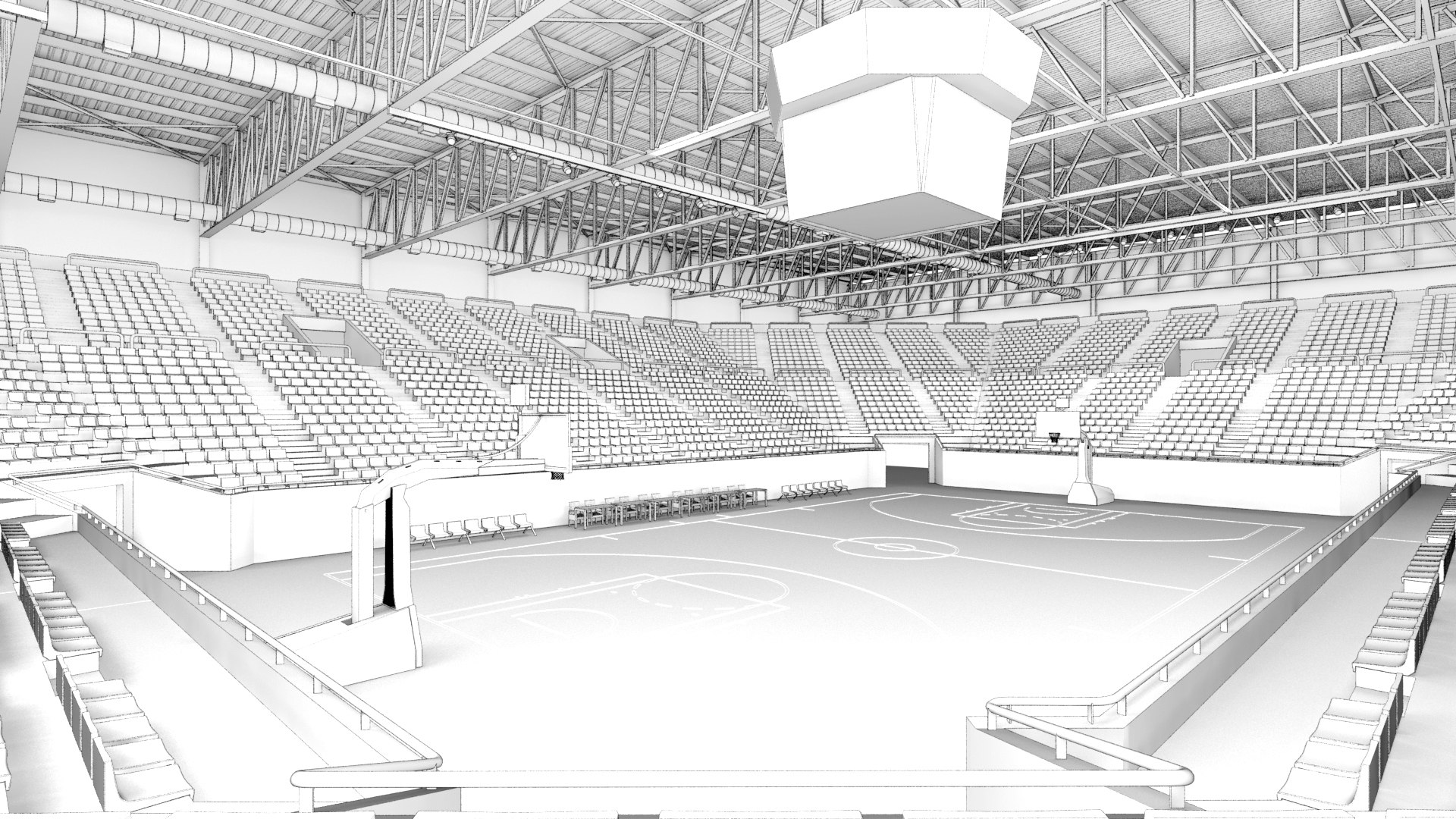 3D Model Basketball Arena 03 - TurboSquid 2042866