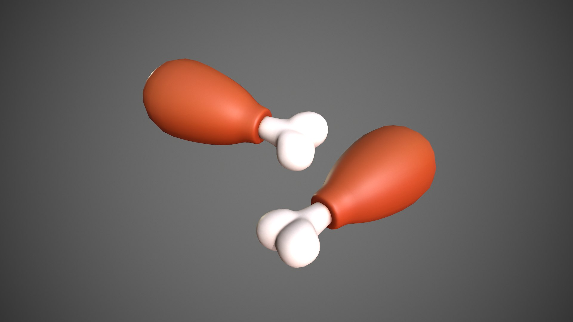 3D Chicken But - TurboSquid 1968520