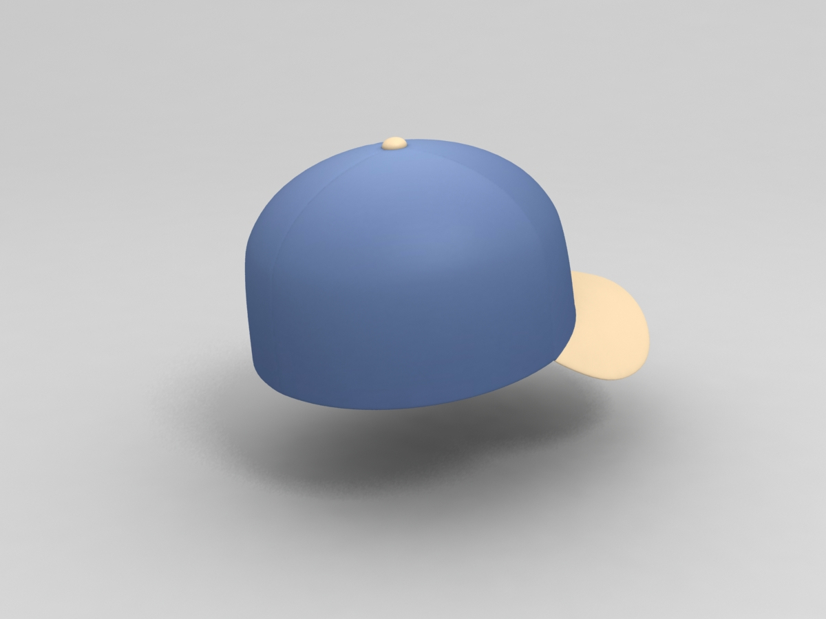 Cap cartoon 3D model - TurboSquid 1245462