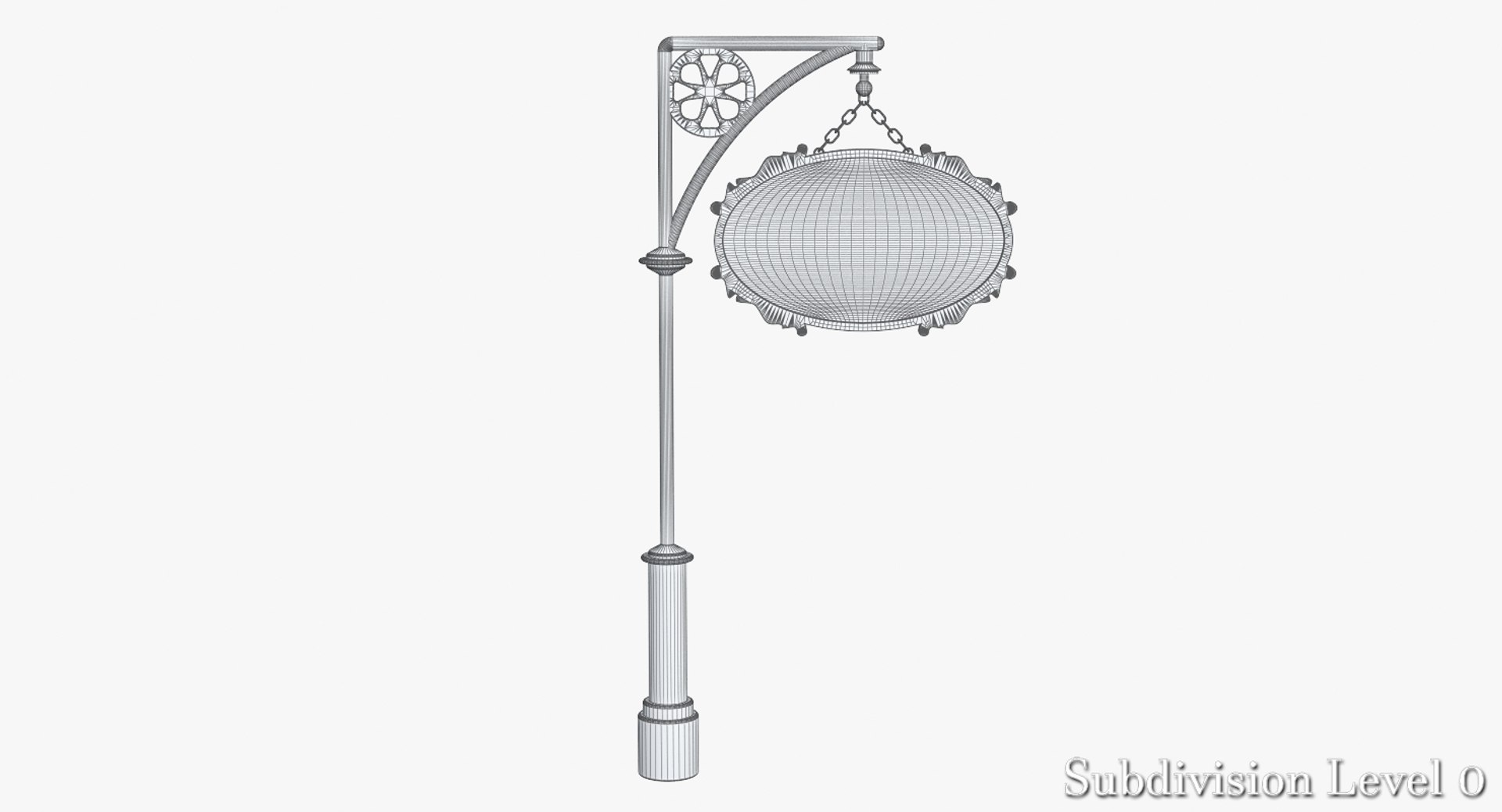 3D Outdoor Sign Model - TurboSquid 1167853