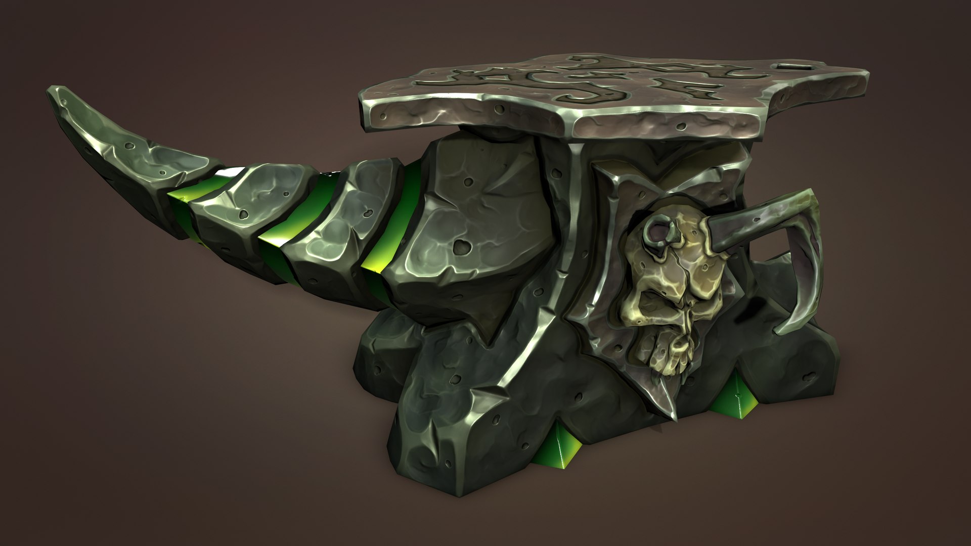 3D Undead Anvil Model - TurboSquid 2059778