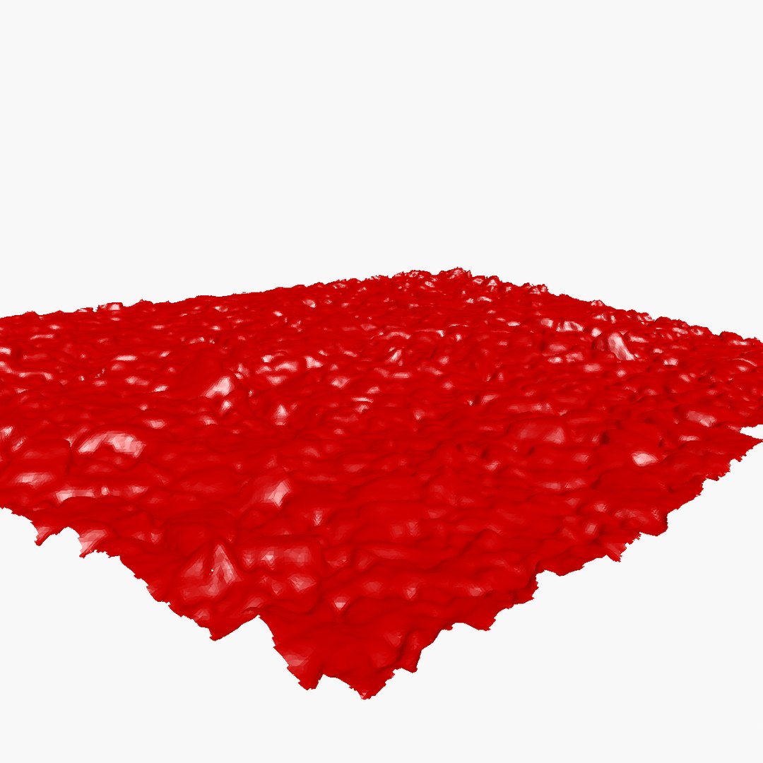 3d Terrain 6 - Rubble Model