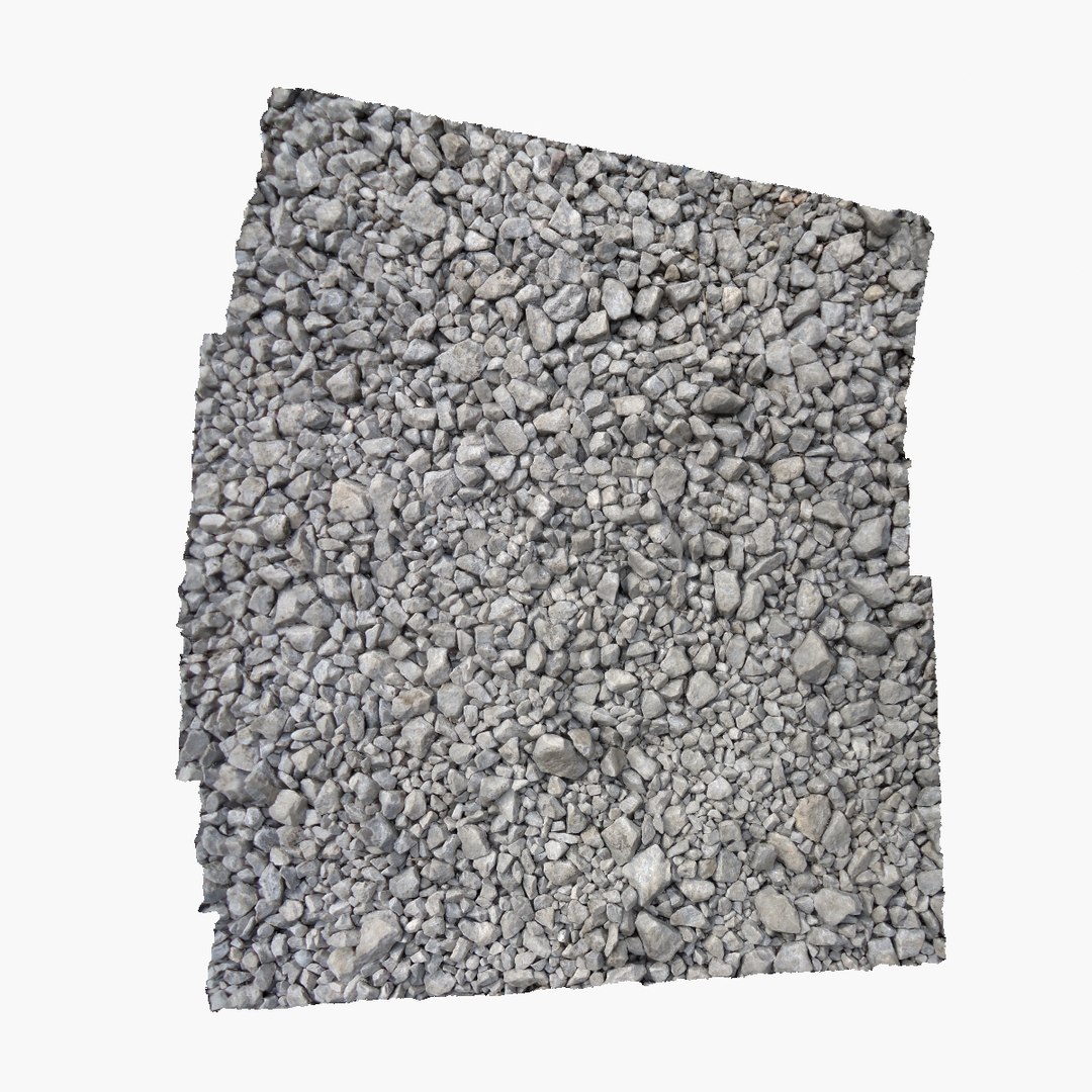 3d Terrain 6 - Rubble Model