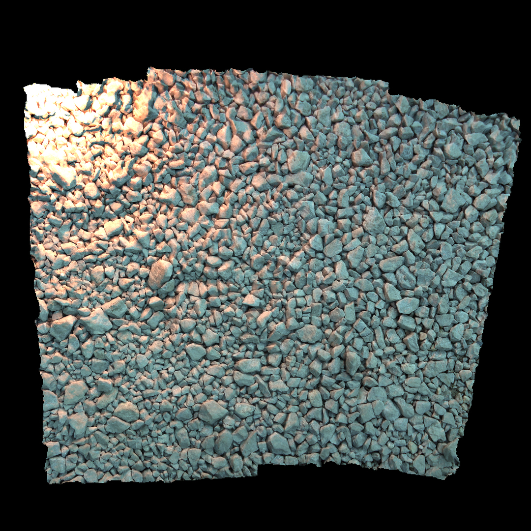 3d Terrain 6 - Rubble Model