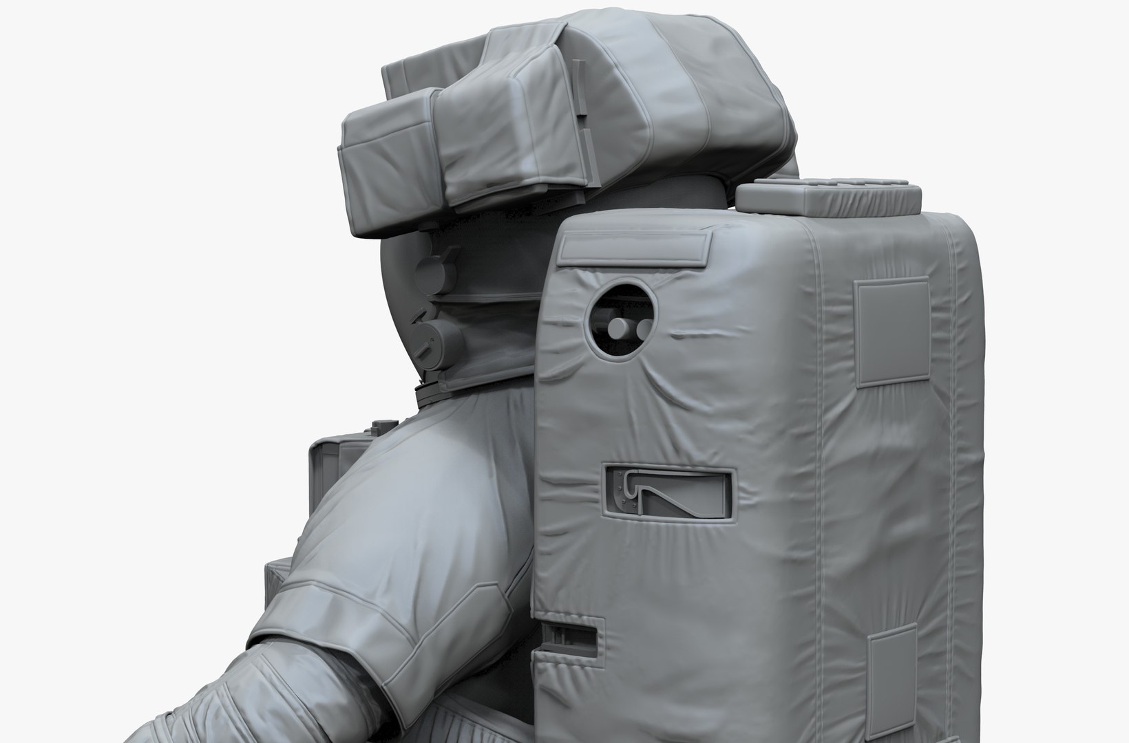 3D Zbrush Extravehicular Mobility Unit Model - TurboSquid 1570536