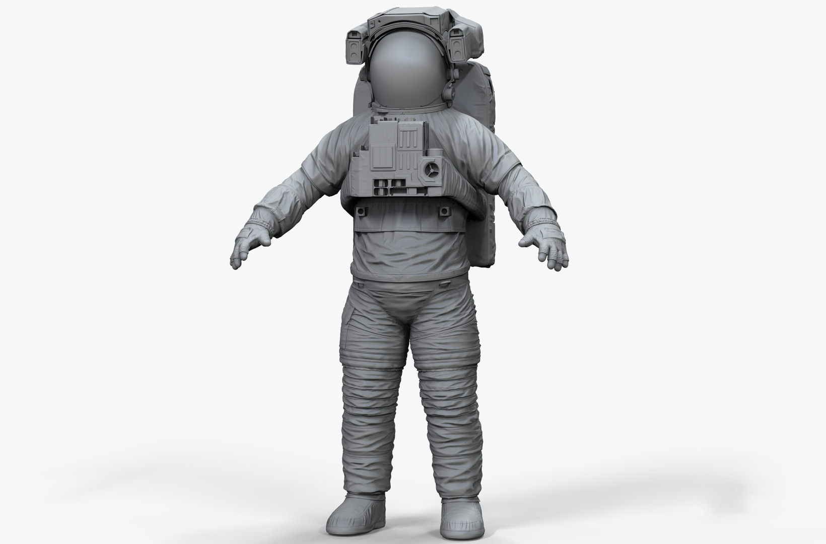 3D Zbrush Extravehicular Mobility Unit Model - TurboSquid 1570536