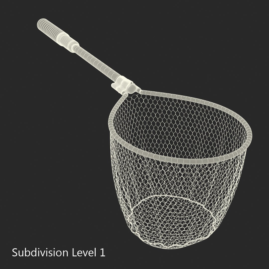 3d Model Fishing Net 3