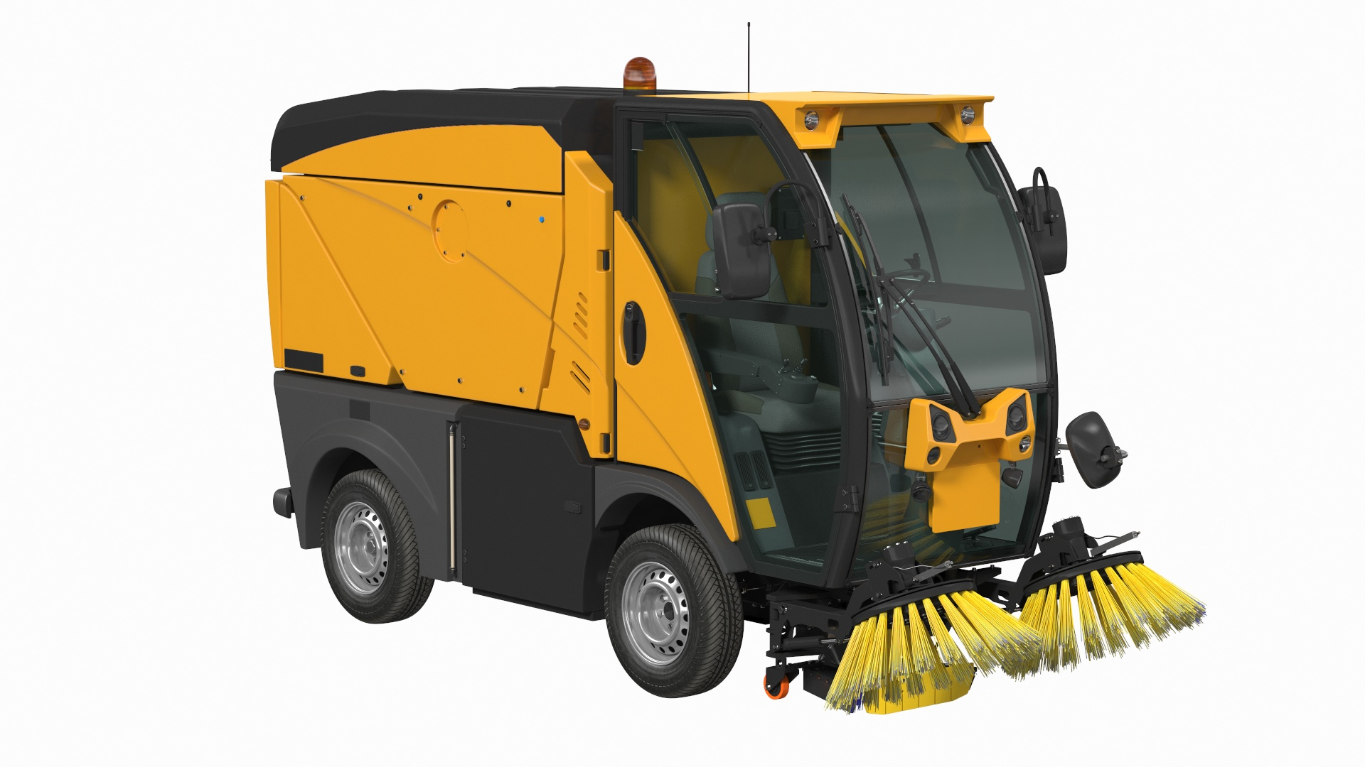 Road Sweepers Collecting 3D Model - TurboSquid 1597126