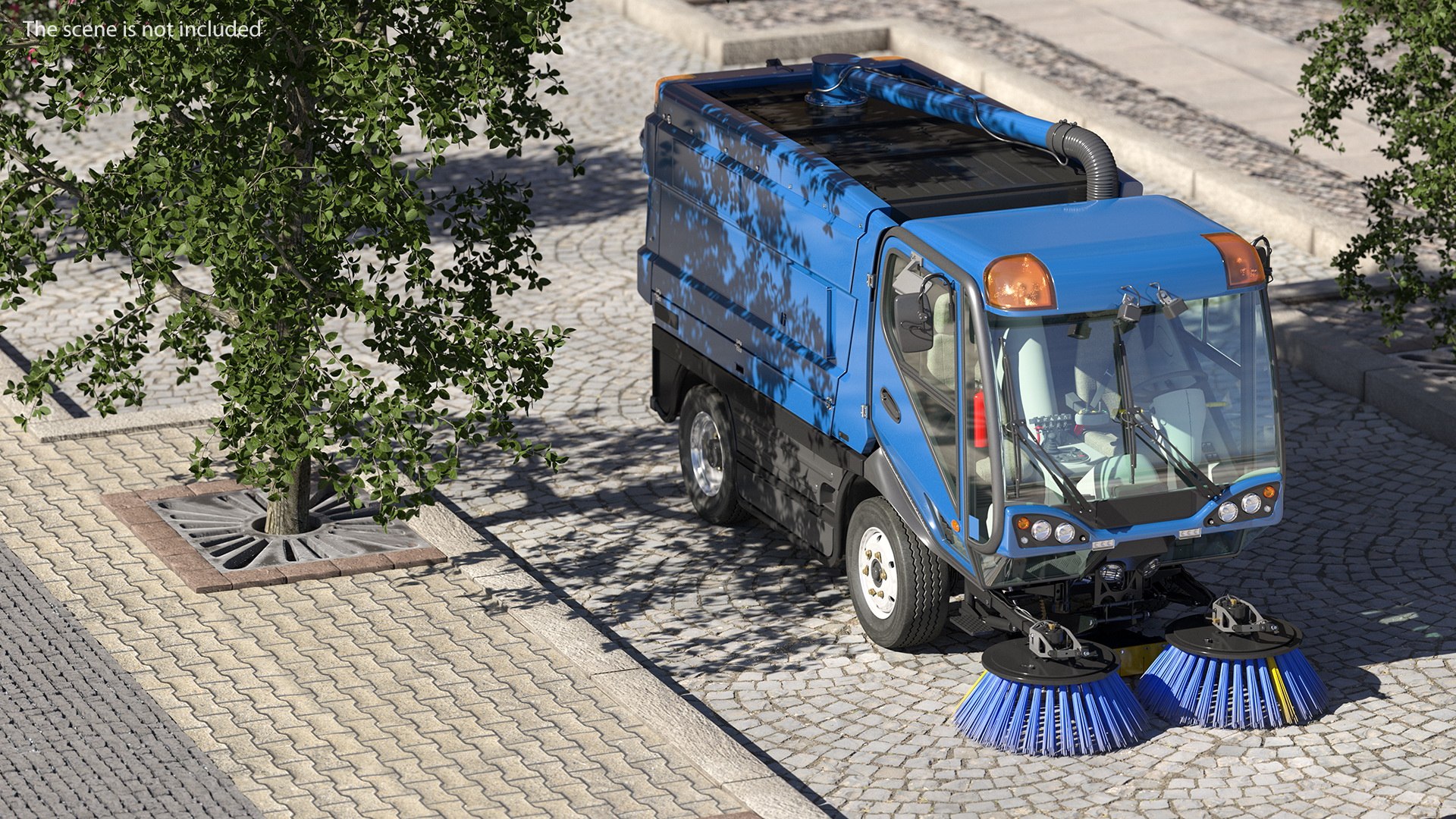 Road Sweepers Collecting 3D Model - TurboSquid 1597126