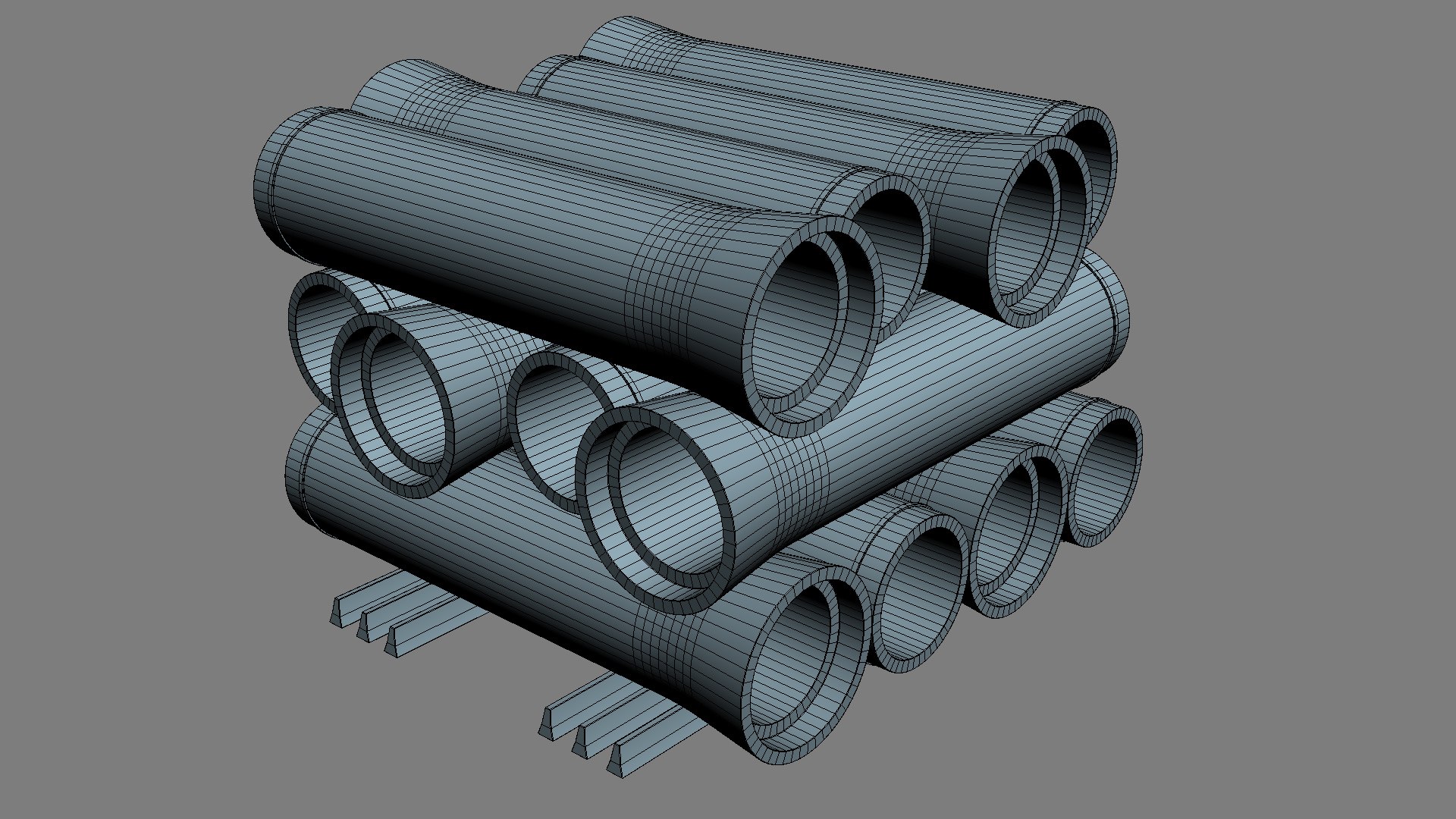 Reinforced Concrete Pipes 3D Model - TurboSquid 2018928