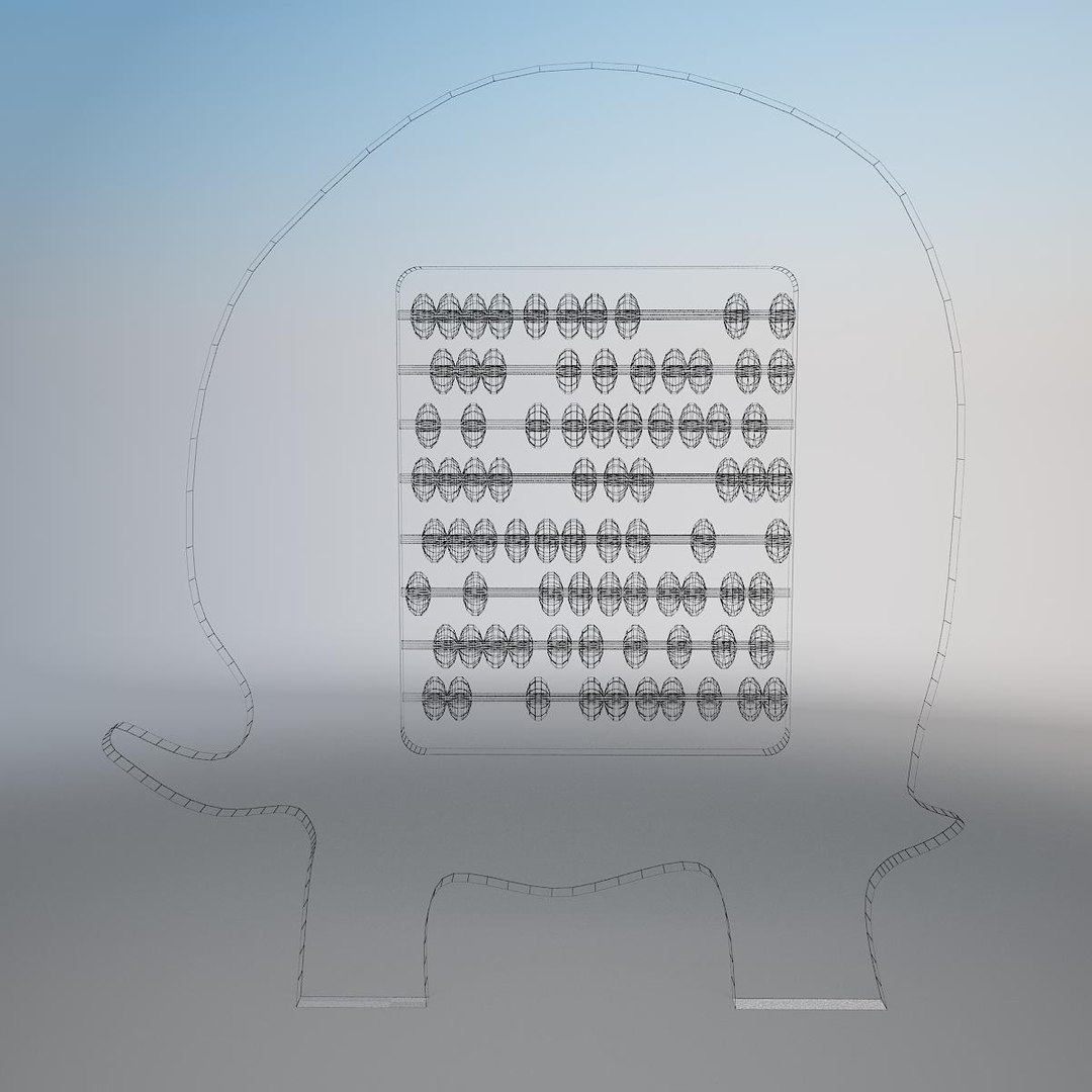 3d Counting Beads 1 Model