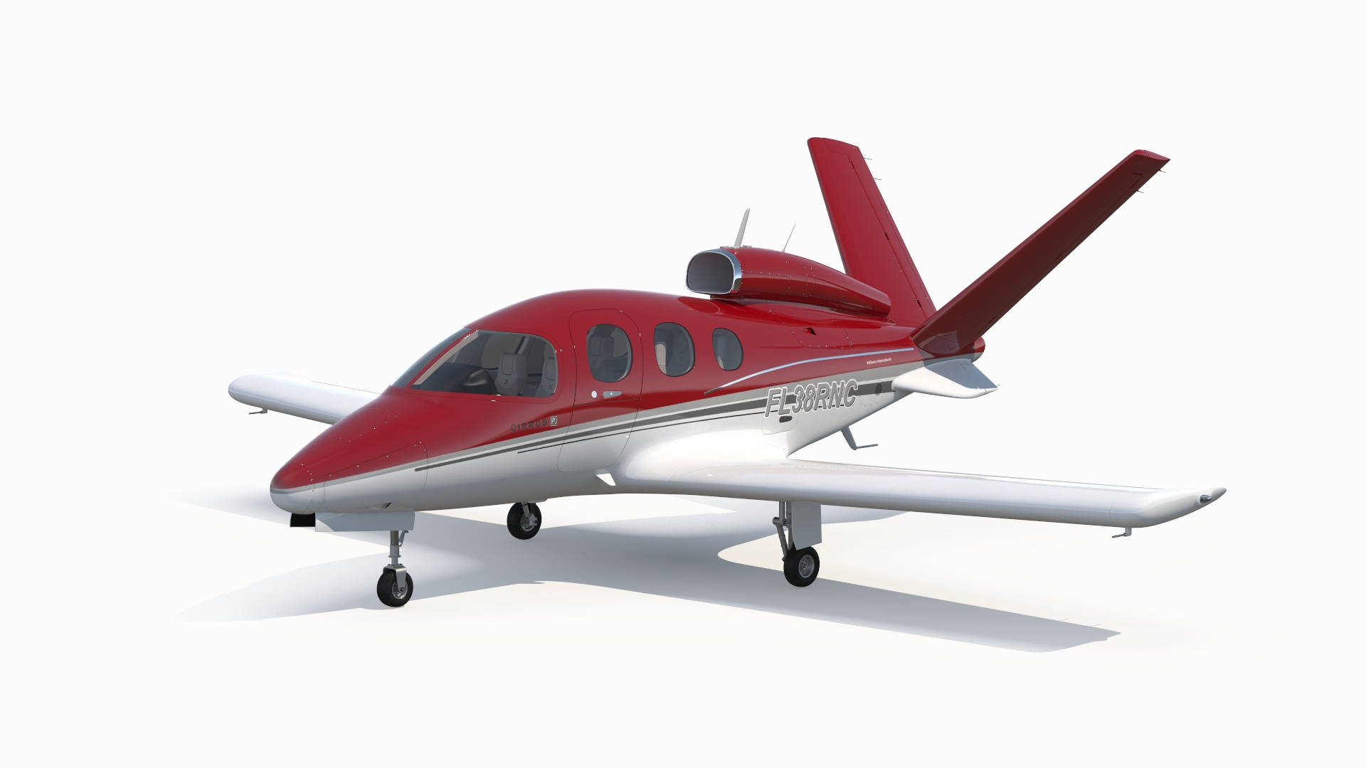 3D Cirrus Vision SF50 Personal Jet Model - TurboSquid 2500662