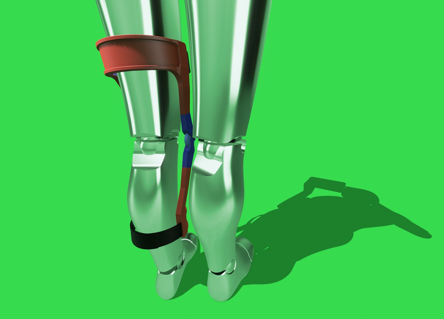 3D XTI PASSIVE LOCKING EXOSKELETON KNEE Model - TurboSquid 2031669