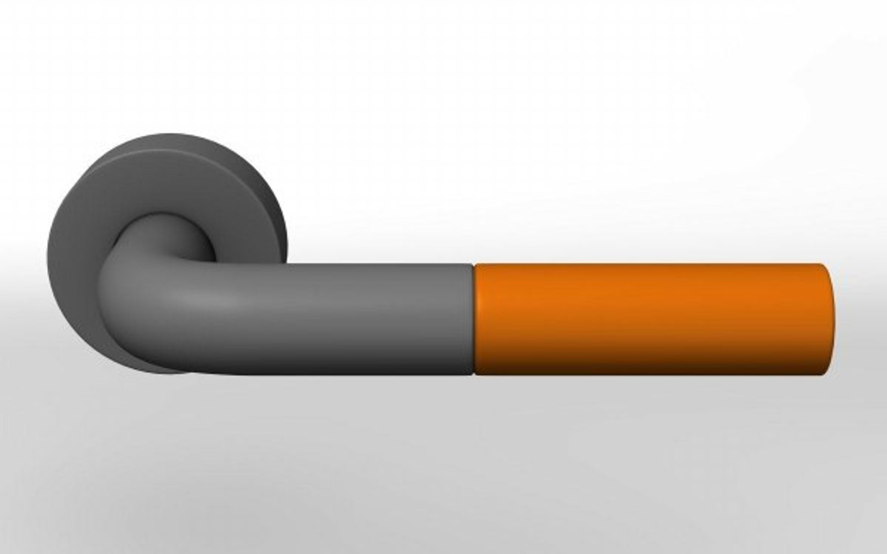 3d Door Handle Model