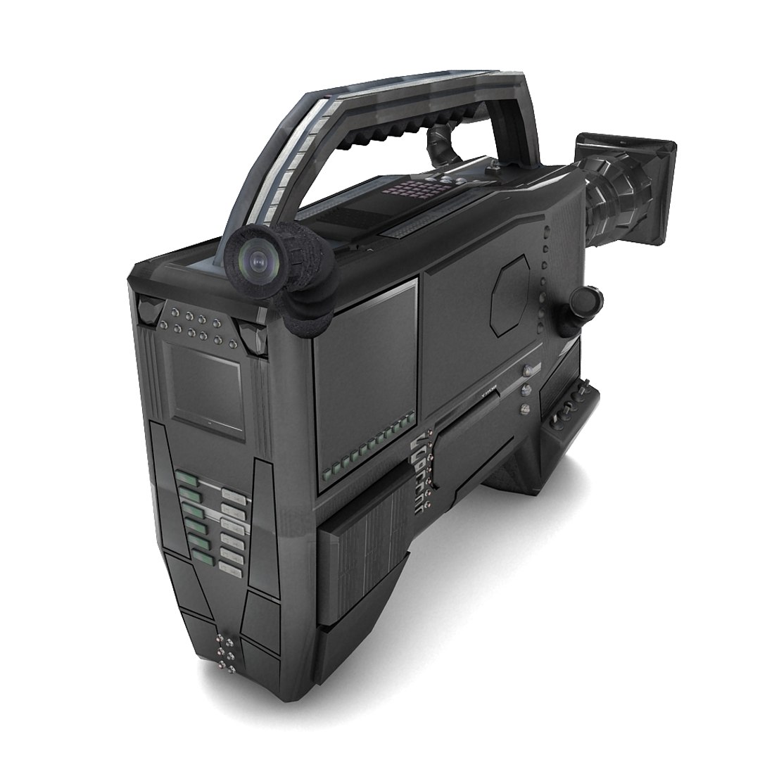 Tv Film Camera 3d 3ds